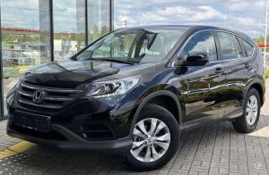Black Honda CR-V 2014 in Vilnius, with an engine capacity of 1.60 L and mileage of 114 thousand km for 12999 €, photo 3 on AUTOMOTO.COM.LV