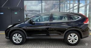 Black Honda CR-V 2014 in Vilnius, with an engine capacity of 1.60 L and mileage of 114 thousand km for 12999 €, photo 5 on AUTOMOTO.COM.LV
