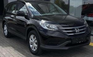 Black Honda CR-V 2014 in Vilnius, with an engine capacity of 1.60 L and mileage of 114 thousand km for 12999 €, photo 9 on AUTOMOTO.COM.LV
