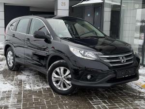 Black Honda CR-V 2015 in Vilnius, with an engine capacity of 1.60 L and mileage of 188 thousand km for 11555 €, photo 8 on AUTOMOTO.COM.LV