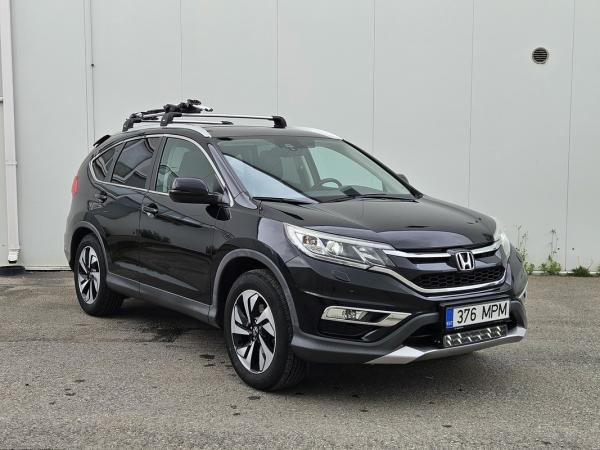 Black Honda CR-V 2015 in Rakvere, with an engine capacity of 1.60 L and mileage of 154 thousand km for 10000 €, photo 10 on AUTOMOTO.COM.LV
