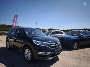 Black Honda CR-V 2015 in Vilnius, with an engine capacity of 2.00 L and mileage of 177 thousand km for 14650 €, photo 4 on AUTOMOTO.COM.LV