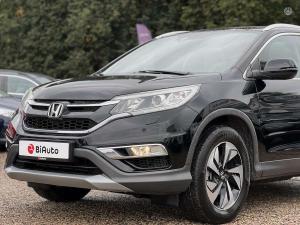 Black Honda CR-V 2015 in Utena, with an engine capacity of 1.60 L and mileage of 248 thousand km for 10900 €, photo 11 on AUTOMOTO.COM.LV