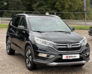 Black Honda CR-V 2015 in Utena, with an engine capacity of 1.60 L and mileage of 248 thousand km for 10900 €, photo 17 on AUTOMOTO.COM.LV