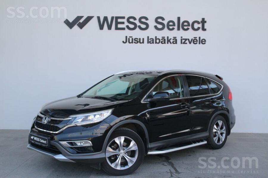 Melns Honda CR-V 2016 Rīga, ar dzinēja tilpumu 1.60 L un nobraukumu 141 tūkst. km par 12900 €, foto 1 vietnē AUTOMOTO.COM.LV