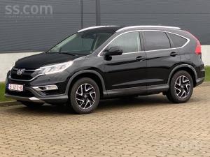 Black Honda CR-V 2016 in Riga, with an engine capacity of 1.60 L and mileage of 0 thousand km for 12990 €, photo 2 on AUTOMOTO.COM.LV