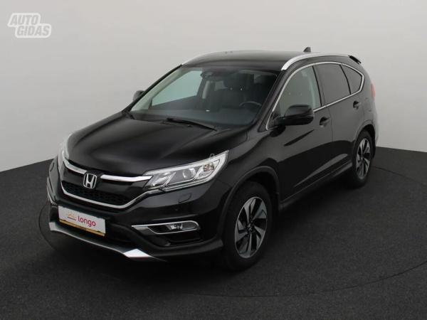 Black Honda CR-V 2016 in Vilnius, with an engine capacity of 1.60 L and mileage of 194 thousand km for 15699 €, photo 1 on AUTOMOTO.COM.LV