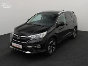 Black Honda CR-V 2016 in Vilnius, with an engine capacity of 1.60 L and mileage of 194 thousand km for 15699 €, photo  on AUTOMOTO.COM.LV