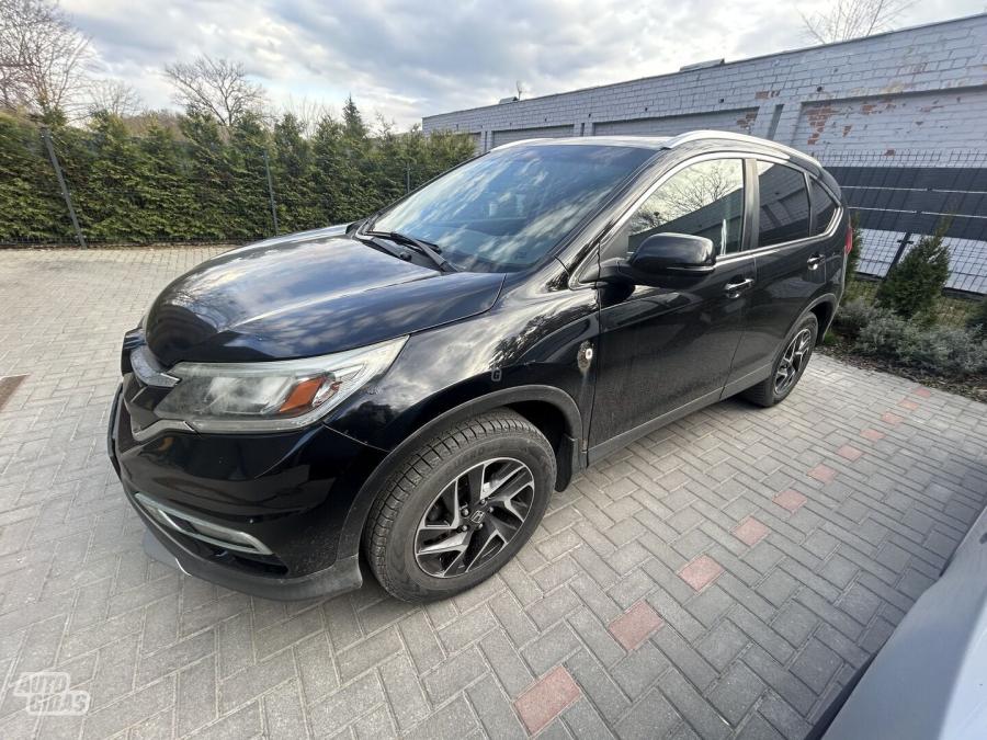 Melns Honda CR-V 2016 Kauņa, ar dzinēja tilpumu 2.40 L un nobraukumu 110 tūkst. km par 12000 €, foto 6 vietnē AUTOMOTO.COM.LV