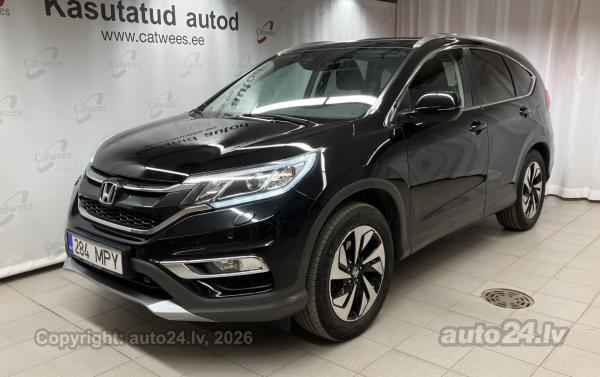 Black Honda CR-V 2016 in Tallinn, with an engine capacity of 1.60 L and mileage of 156 thousand km for 16900 €, photo 1 on AUTOMOTO.COM.LV