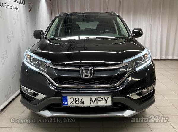 Black Honda CR-V 2016 in Tallinn, with an engine capacity of 1.60 L and mileage of 156 thousand km for 16900 €, photo 3 on AUTOMOTO.COM.LV