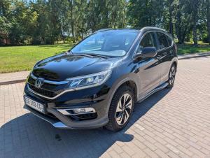 Melns Honda CR-V 2016 Tauragė, ar dzinēja tilpumu 1.60 L un nobraukumu 231 tūkst. km par 12200 €, foto  vietnē AUTOMOTO.COM.LV