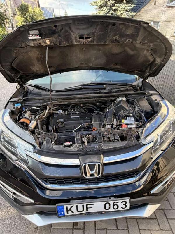 Melns Honda CR-V 2016 Kauņa, ar dzinēja tilpumu 2.40 L un nobraukumu 200 tūkst. km par 10400 €, foto 10 vietnē AUTOMOTO.COM.LV