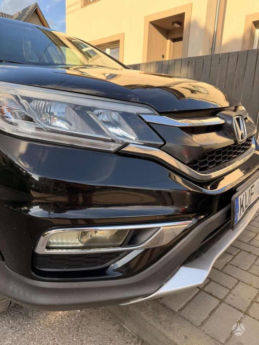 Melns Honda CR-V 2016 Kauņa, ar dzinēja tilpumu 2.40 L un nobraukumu 200 tūkst. km par 10400 €, foto 16 vietnē AUTOMOTO.COM.LV
