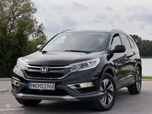 Black Honda CR-V 2016 in Utena, with an engine capacity of 1.60 L and mileage of 248 thousand km for 12300 €, photo  on AUTOMOTO.COM.LV