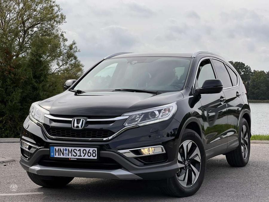 Melns Honda CR-V 2016 Utena, ar dzinēja tilpumu 1.60 L un nobraukumu 248 tūkst. km par 12300 €, foto 1 vietnē AUTOMOTO.COM.LV