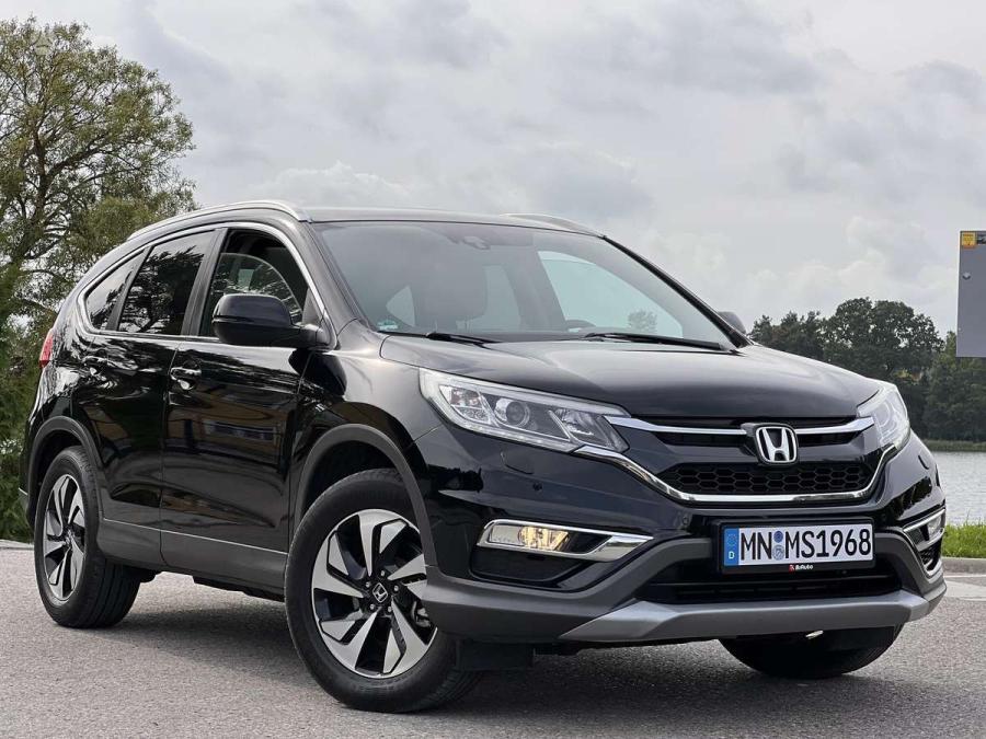 Melns Honda CR-V 2016 Utena, ar dzinēja tilpumu 1.60 L un nobraukumu 248 tūkst. km par 12300 €, foto 6 vietnē AUTOMOTO.COM.LV