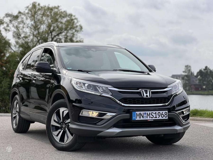Melns Honda CR-V 2016 Utena, ar dzinēja tilpumu 1.60 L un nobraukumu 248 tūkst. km par 12300 €, foto 15 vietnē AUTOMOTO.COM.LV