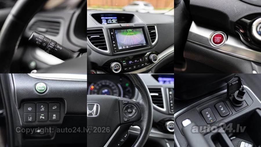 Black Honda CR-V 2017 in Tallinn, with an engine capacity of 2.00 L and mileage of 139 thousand km for 17500 €, photo 9 on AUTOMOTO.COM.LV