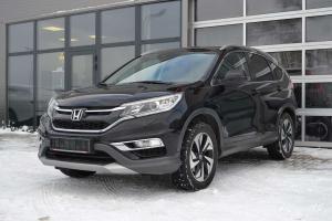 Black Honda CR-V 2018 in Vilnius, with an engine capacity of 1.60 L and mileage of 176 thousand km for 15500 €, photo 2 on AUTOMOTO.COM.LV