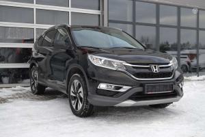 Black Honda CR-V 2018 in Vilnius, with an engine capacity of 1.60 L and mileage of 176 thousand km for 15500 €, photo 5 on AUTOMOTO.COM.LV