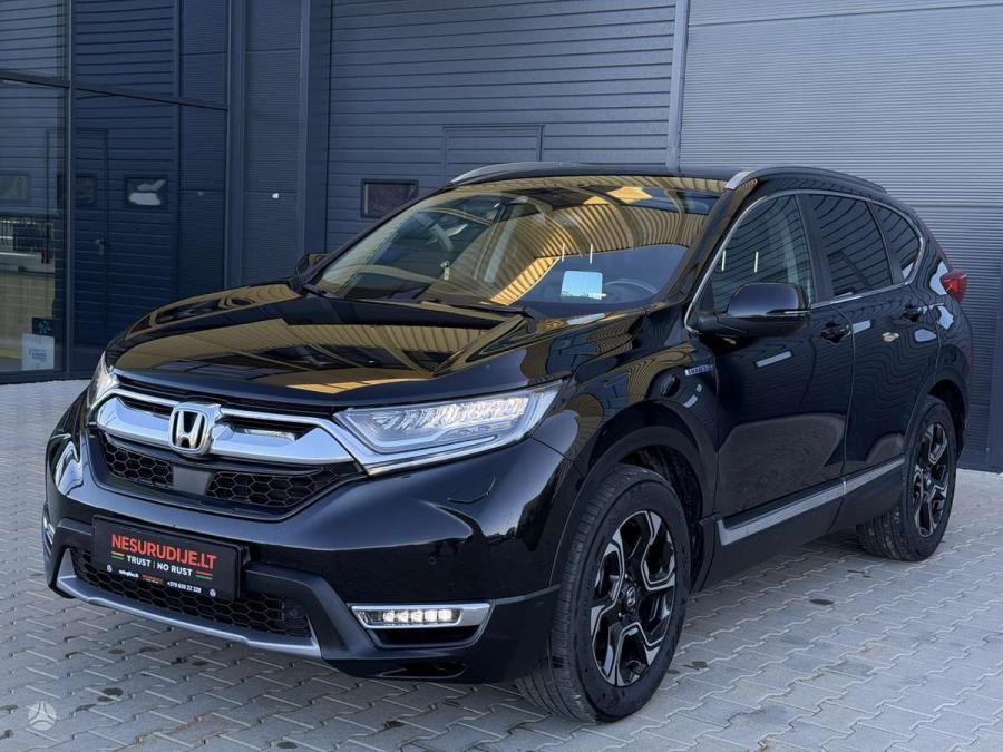 Melns Honda CR-V 2020 Viļņa, ar dzinēja tilpumu 1.99 L un nobraukumu 100 tūkst. km par 26999 €, foto 3 vietnē AUTOMOTO.COM.LV