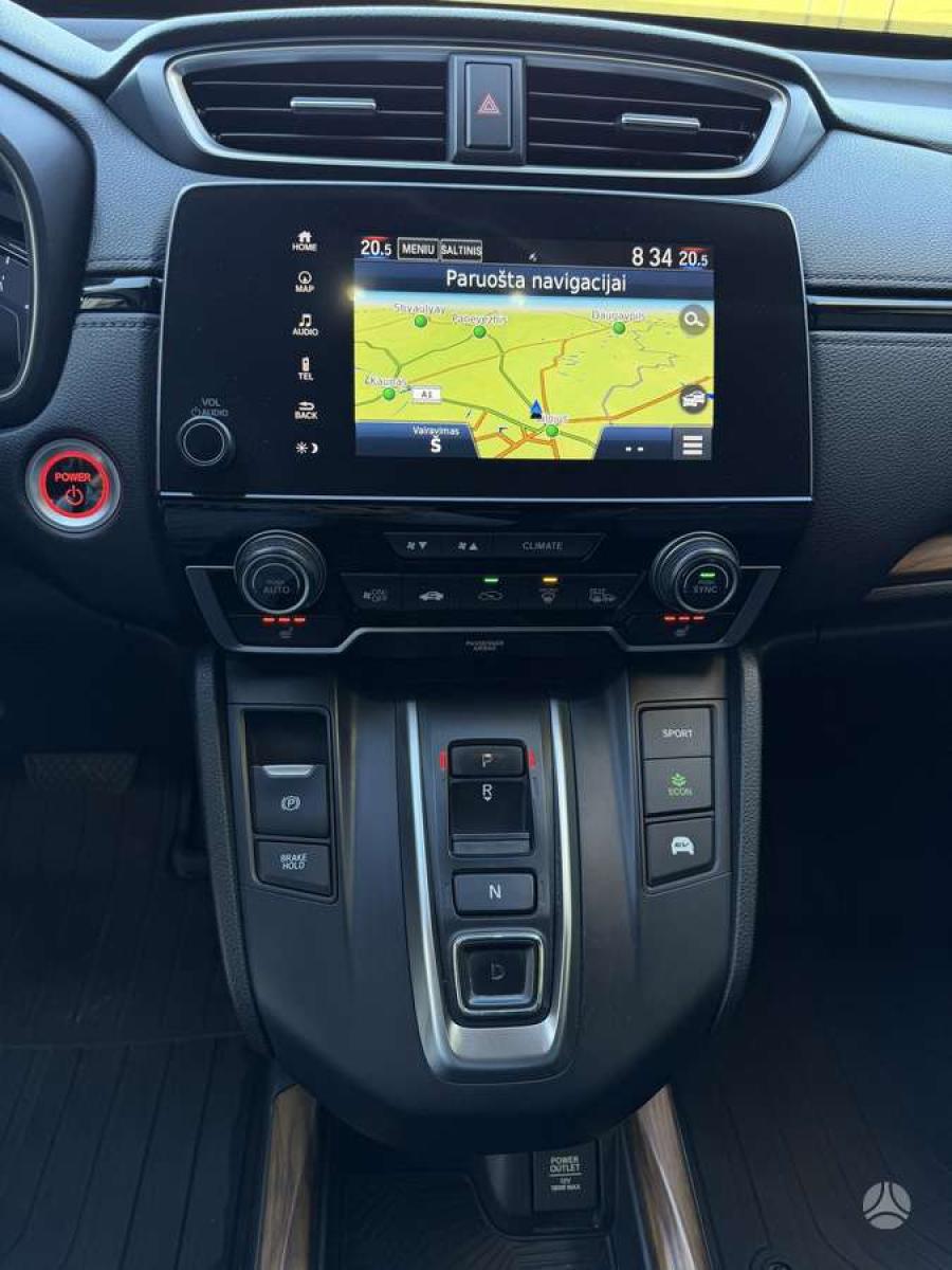 Melns Honda CR-V 2020 Viļņa, ar dzinēja tilpumu 1.99 L un nobraukumu 100 tūkst. km par 26999 €, foto 12 vietnē AUTOMOTO.COM.LV
