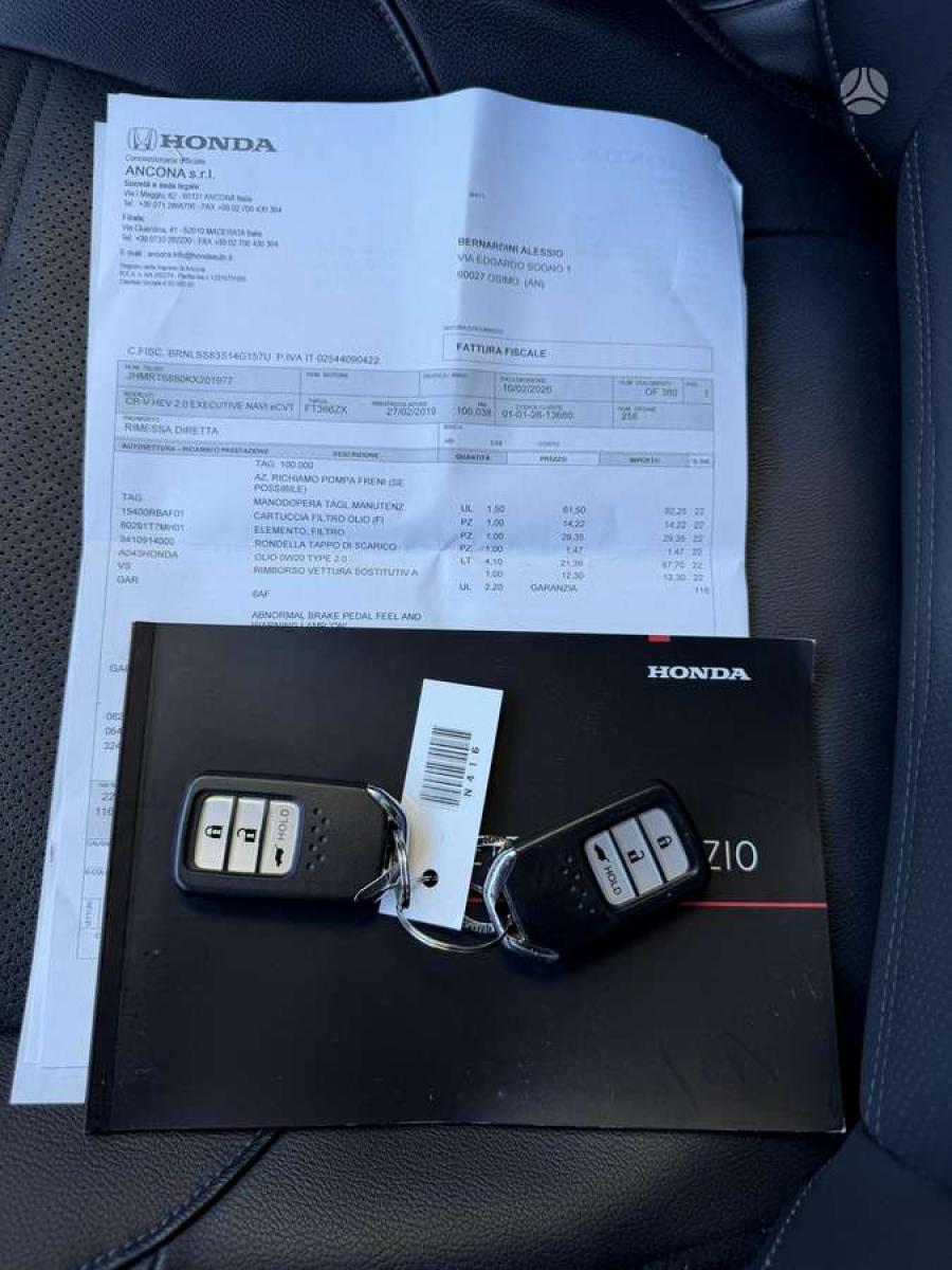 Melns Honda CR-V 2020 Viļņa, ar dzinēja tilpumu 1.99 L un nobraukumu 100 tūkst. km par 26999 €, foto 30 vietnē AUTOMOTO.COM.LV