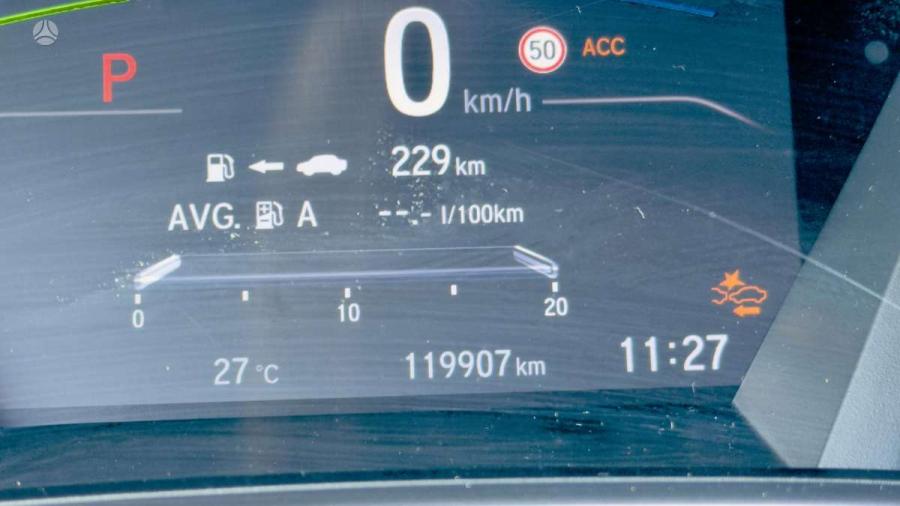 Black Honda CR-V 2021 in Siauliai, with an engine capacity of 1.99 L and mileage of 120 thousand km for 16950 €, photo 18 on AUTOMOTO.COM.LV
