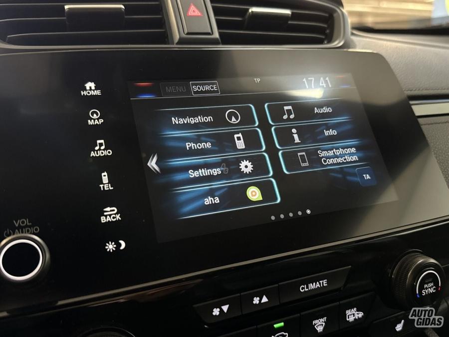 Melns Honda CR-V 2022 Viļņa, ar dzinēja tilpumu 2.00 L un nobraukumu 72 tūkst. km par 27990 €, foto 20 vietnē AUTOMOTO.COM.LV