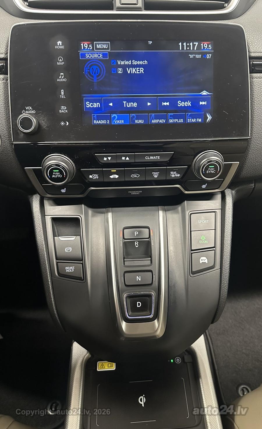 Melns Honda CR-V 2022 Tallina, ar dzinēja tilpumu 2.00 L un nobraukumu 139 tūkst. km par 26900 €, foto 14 vietnē AUTOMOTO.COM.LV