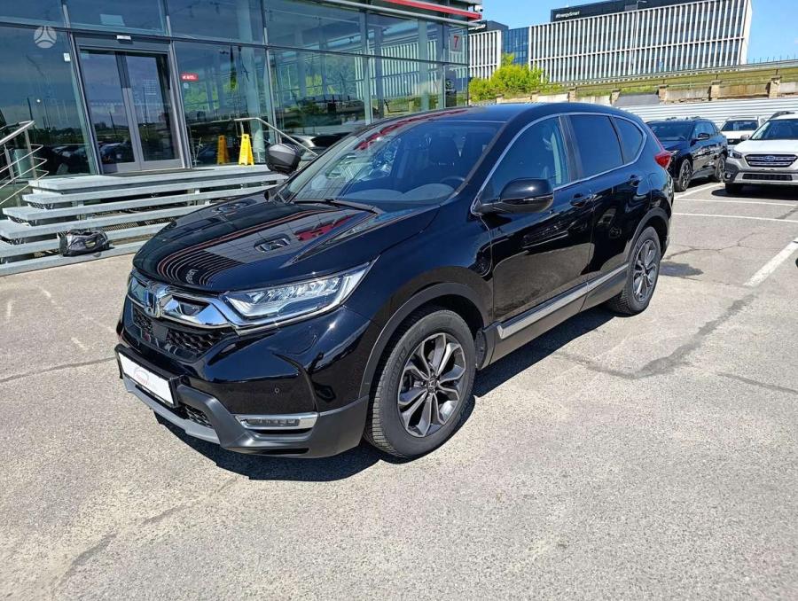 Melns Honda CR-V 2022 Viļņa, ar dzinēja tilpumu 1.99 L un nobraukumu 188 tūkst. km par 25990 €, foto 1 vietnē AUTOMOTO.COM.LV