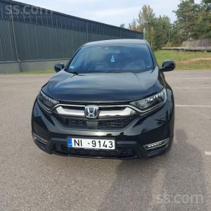 Black Honda CR-V 2022 in Daugavpils, with an engine capacity of 2.00 L and mileage of 25 thousand km for 35000 €, photo  on AUTOMOTO.COM.LV