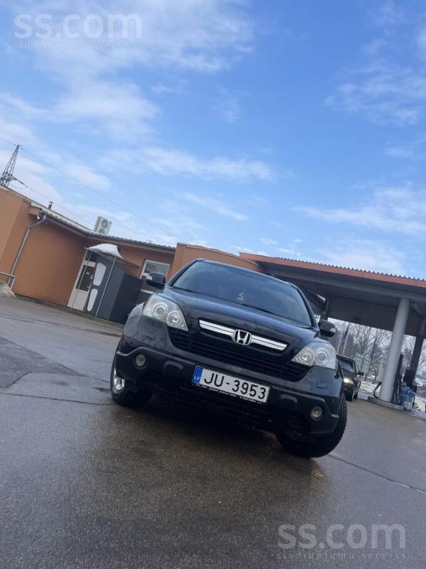 Melns Honda CR-V 2008 Ogre, ar dzinēja tilpumu 2.20 L un nobraukumu 327 tūkst. km par 2650 €, foto 1 vietnē AUTOMOTO.COM.LV