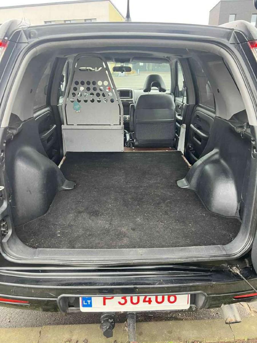Melns Honda CR-V 2005 Kauņa, ar dzinēja tilpumu 2.20 L un nobraukumu 407 tūkst. km par 2800 €, foto 8 vietnē AUTOMOTO.COM.LV