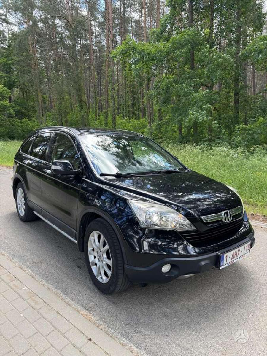 Melns Honda CR-V 2008 Ukmergė, ar dzinēja tilpumu 2.20 L un nobraukumu 244 tūkst. km par 4950 €, foto 1 vietnē AUTOMOTO.COM.LV