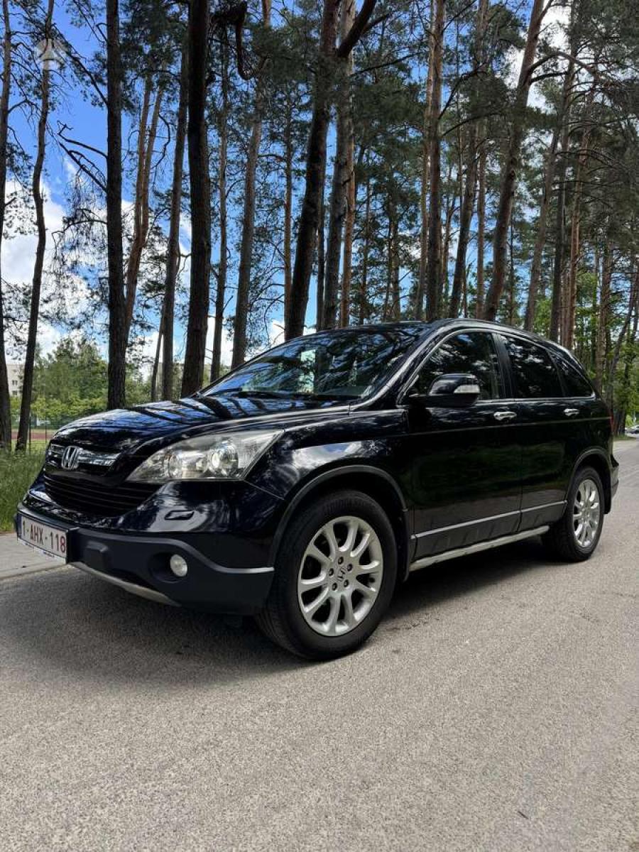 Melns Honda CR-V 2008 Ukmergė, ar dzinēja tilpumu 2.20 L un nobraukumu 244 tūkst. km par 4950 €, foto 3 vietnē AUTOMOTO.COM.LV