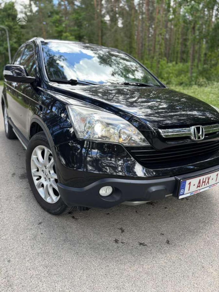 Melns Honda CR-V 2008 Ukmergė, ar dzinēja tilpumu 2.20 L un nobraukumu 244 tūkst. km par 4950 €, foto 4 vietnē AUTOMOTO.COM.LV
