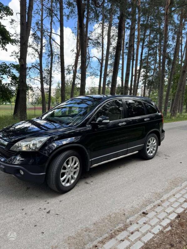 Melns Honda CR-V 2008 Ukmergė, ar dzinēja tilpumu 2.20 L un nobraukumu 244 tūkst. km par 4950 €, foto 5 vietnē AUTOMOTO.COM.LV