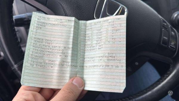 Черный Хонда СРВ 2010 в Радвилишкис, объемом двигателя 2.20 л и пробегом 280 тыс. км за 3900 €, фото 10 на AUTOMOTO.COM.LV