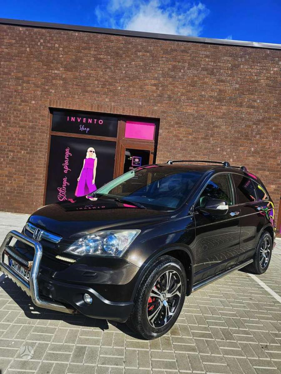 Melns Honda CR-V 2009 Kaišiadorys, ar dzinēja tilpumu 2.20 L un nobraukumu 323 tūkst. km par 5650 €, foto 6 vietnē AUTOMOTO.COM.LV