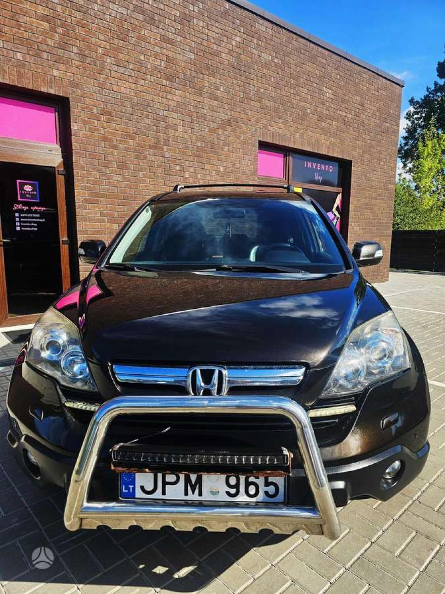 Melns Honda CR-V 2009 Kaišiadorys, ar dzinēja tilpumu 2.20 L un nobraukumu 323 tūkst. km par 5650 €, foto 18 vietnē AUTOMOTO.COM.LV