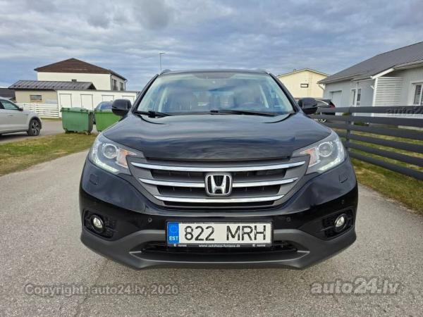 Black Honda CR-V 2013 in Tallinn, with an engine capacity of 2.20 L and mileage of 193 thousand km for 12990 €, photo 4 on AUTOMOTO.COM.LV