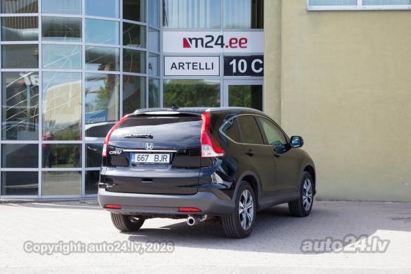 Black Honda CR-V 2013 in Tallinn, with an engine capacity of 2.20 L and mileage of 128 thousand km for 11990 €, photo 8 on AUTOMOTO.COM.LV