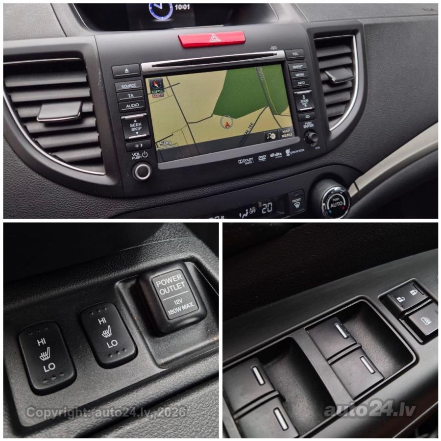 Black Honda CR-V 2014 in Tallinn, with an engine capacity of 2.00 L and mileage of 221 thousand km for 10990 €, photo 14 on AUTOMOTO.COM.LV