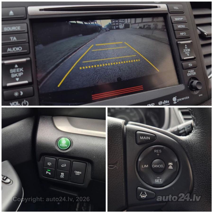 Black Honda CR-V 2014 in Tallinn, with an engine capacity of 2.00 L and mileage of 221 thousand km for 10990 €, photo 15 on AUTOMOTO.COM.LV