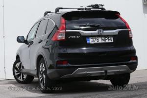 Black Honda CR-V 2015 in Tallinn, with an engine capacity of 1.60 L and mileage of 153 thousand km for 10500 €, photo 4 on AUTOMOTO.COM.LV