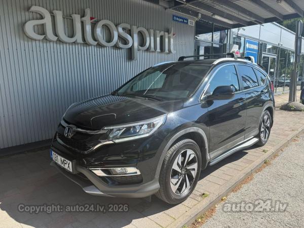 Melns Honda CR-V 2016 Tallina, ar dzinēja tilpumu 2.00 L un nobraukumu 190 tūkst. km par 14990 €, foto 1 vietnē AUTOMOTO.COM.LV