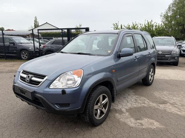 Zils Honda CR-V 2002 Viļņa, ar dzinēja tilpumu 2.00 L un nobraukumu 243 tūkst. km par 2999 €, foto 1 vietnē AUTOMOTO.COM.LV