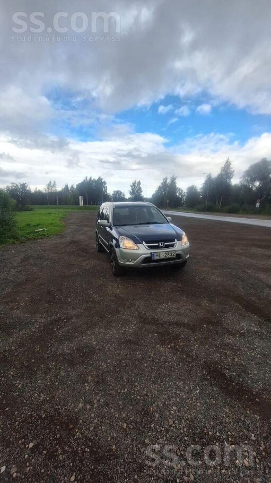 Zils Honda CR-V 2002 Jelgava, ar dzinēja tilpumu 2.00 L un nobraukumu 232 tūkst. km par 2350 €, foto 1 vietnē AUTOMOTO.COM.LV